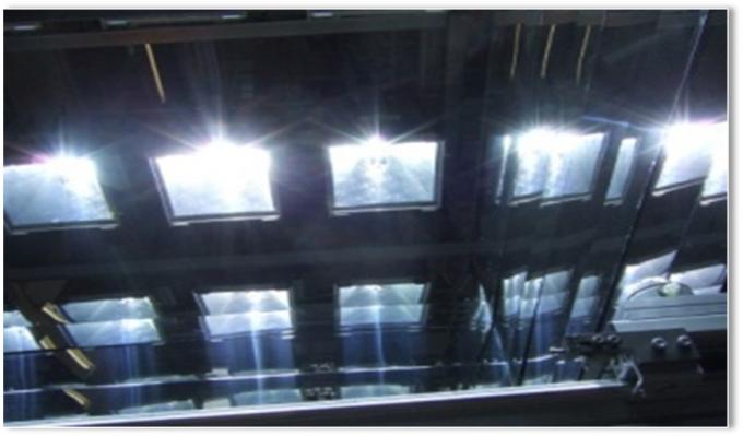 DIN 75220 Electric Vehicle Solar Simulation Test Chamber Halogen Lamp ...