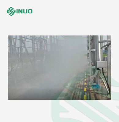 Outdoor Rain Spray Shower Testing Room For Bus Passenger Car Road Vehicle