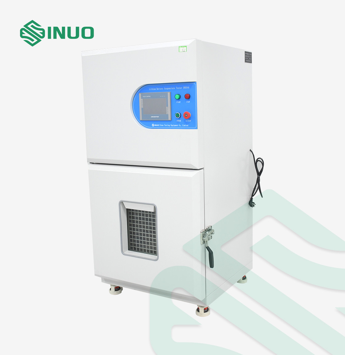 UL 1642 Lithium Battery Crush Battery Test Stroke 0～200mm Testing Equipment