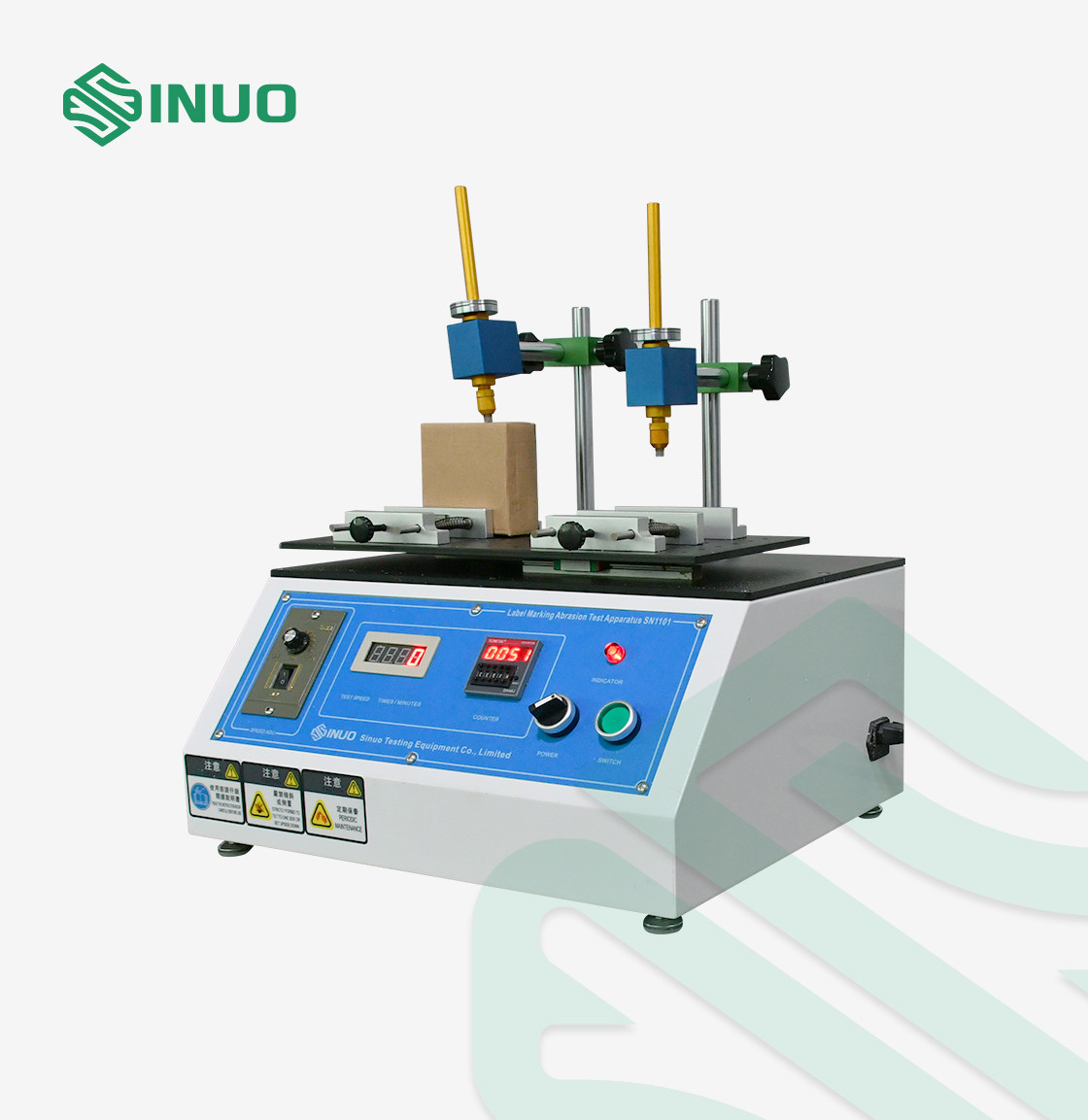 IEC 62196 Dual Station Label Marking Abrasion Test Apparatus