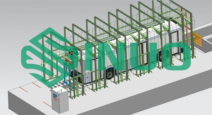 Automotive Car Water Ingress Rain Spray Test Chamber Electric Vehicle ...