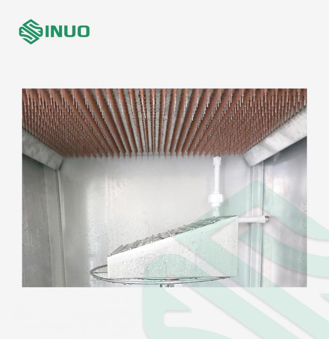 IPX1 IPX2 Water Ingress Testing Equipment Vertical Rain Drip Box IEC 60529